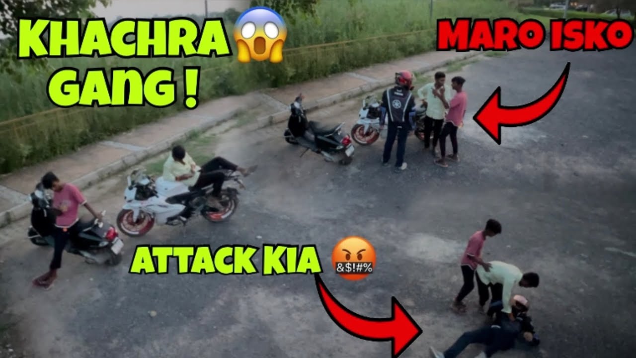 Khachra Gang Attack Live CCTV Footage 😱 !How They Attack on me 🤬 # ...