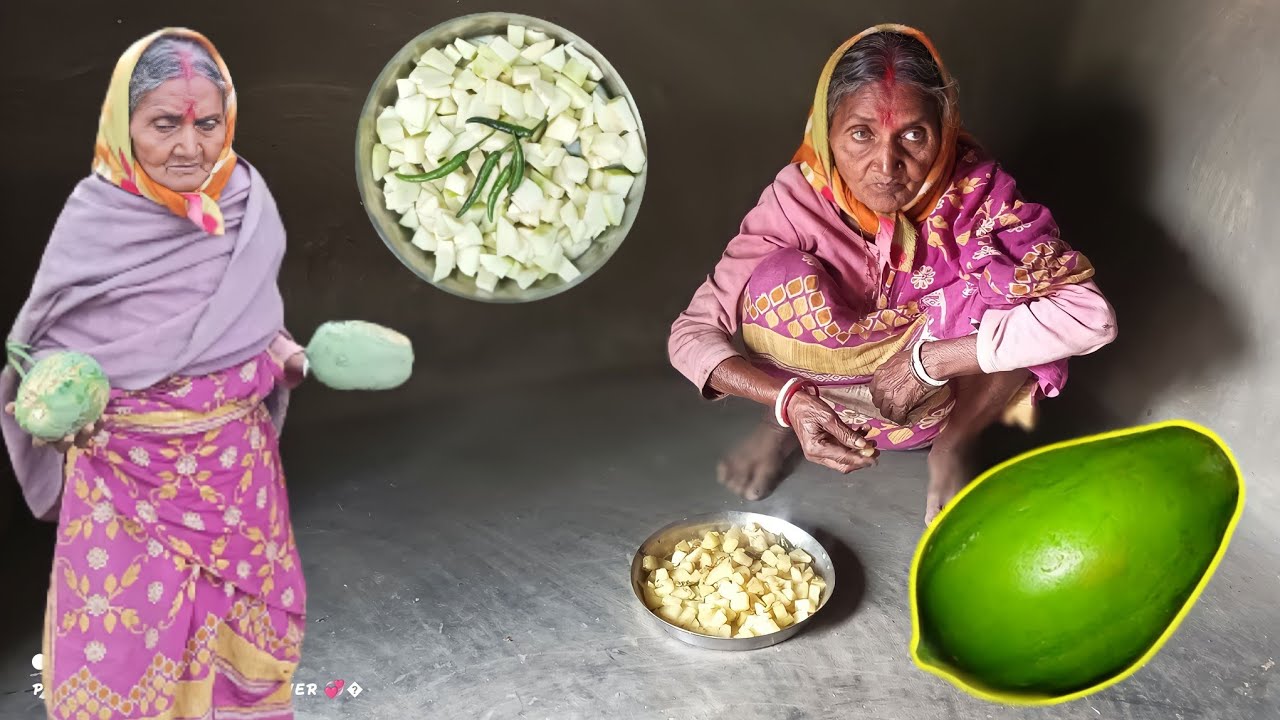 Old Grandma cooking and eating BARREL || how to cooking BARREL grandma ...