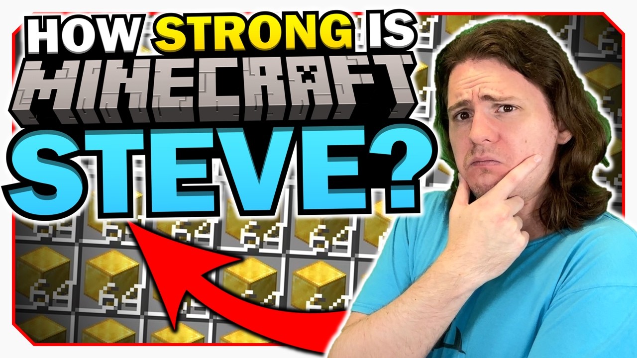 Minecraft Steve's Even STRONGER Than you Think! - YouTube