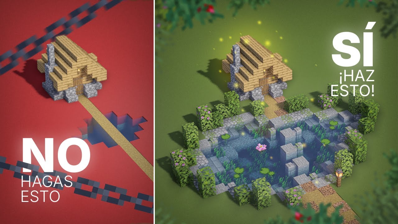 3 razones por las cuales NO SABES HACER LAGOS en MINECRAFT | Guía ...