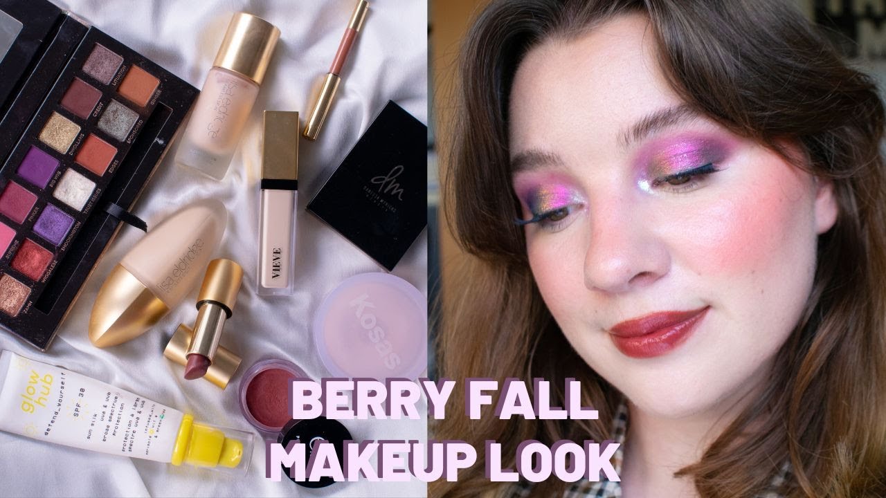 BERRY FALL MAKEUP LOOK | I've finally graduated!! - YouTube