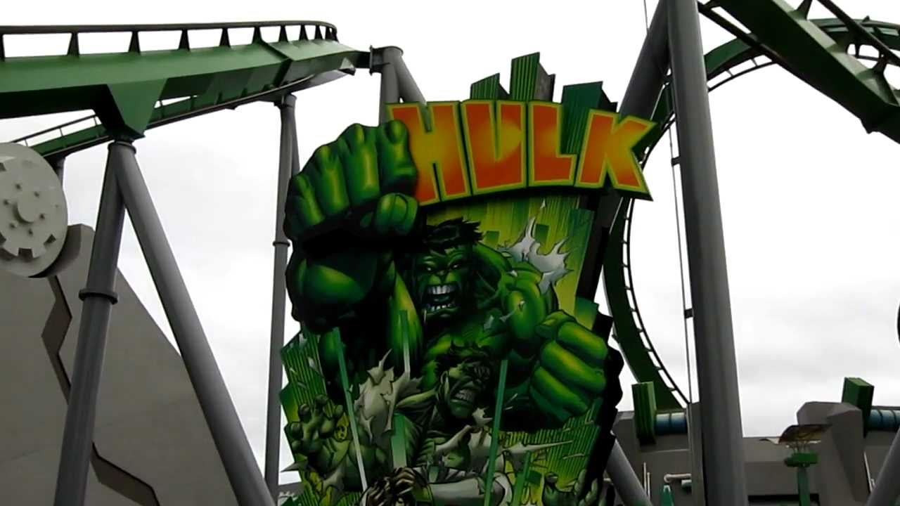 (HD) Montaña Rusa Hulk @ Islands of Adventure - YouTube
