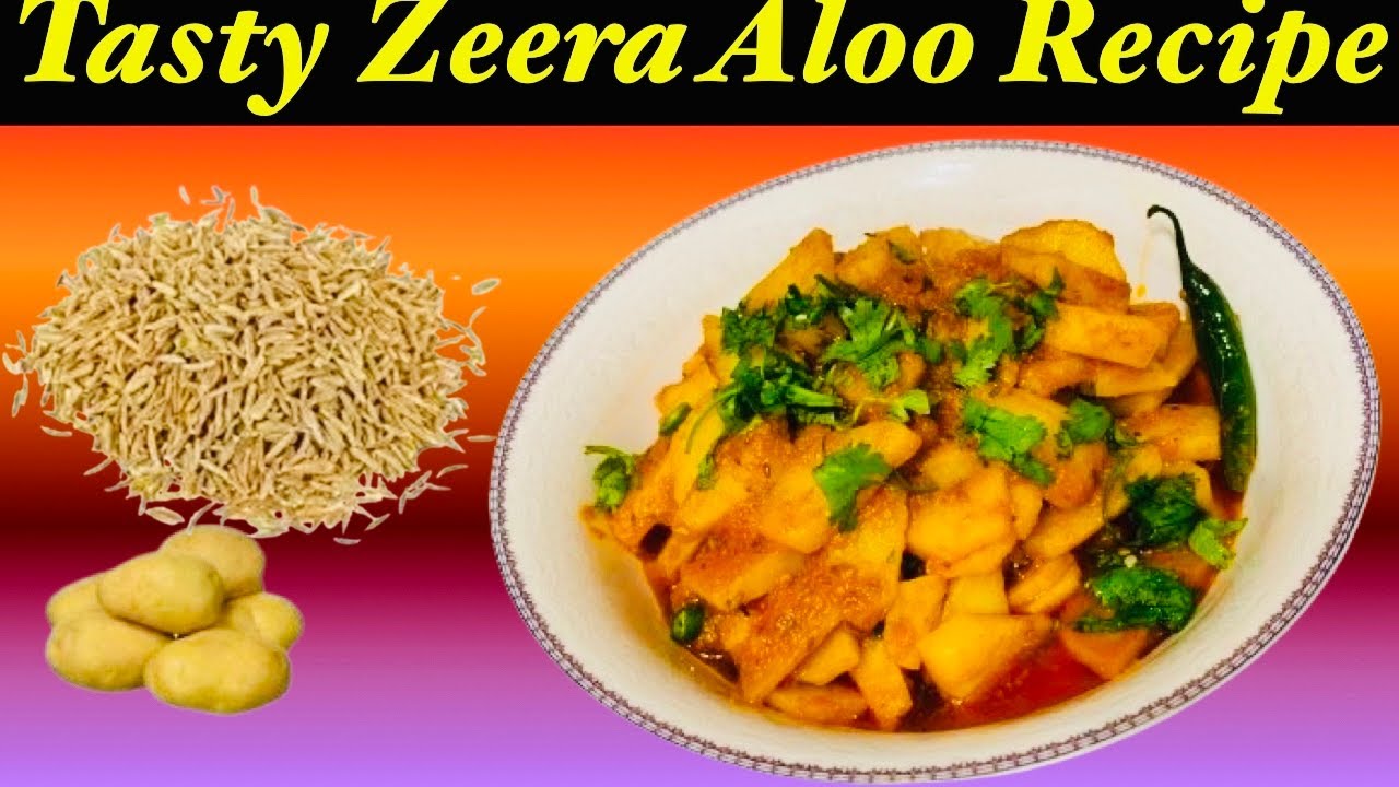 Zeera Aloo Recipe |How To Make Zeera Aloo Recipe |Jeera Aloo Punjabi ...