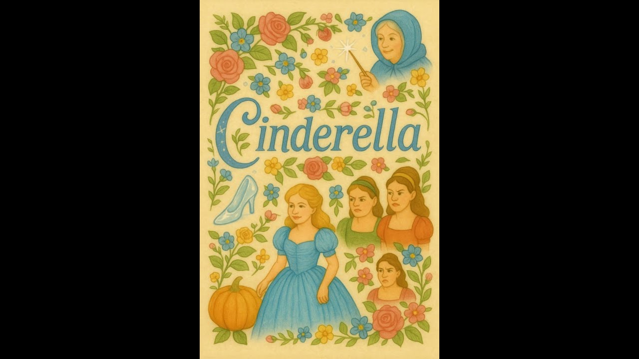 Cinderella The Magical Girl with the Glass Slipper, Short Story for ...