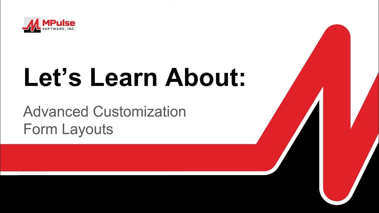Let's Learn About Advanced Customization Form Layouts - YouTube