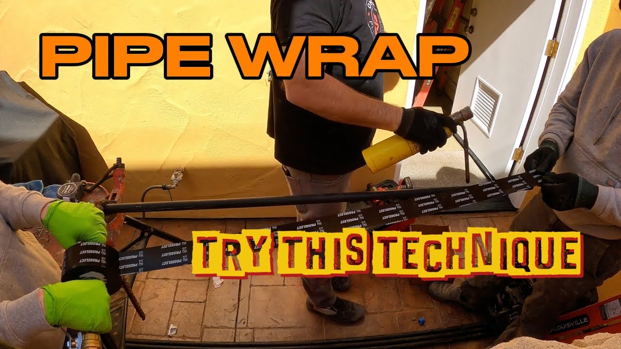 GAS PIPE WRAP?! TRY THIS TECHNIQUE! - YouTube