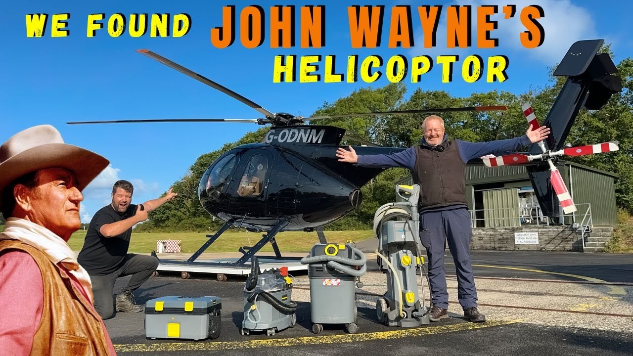 John Wayne's Secret Helicopter EXPOSED - YouTube