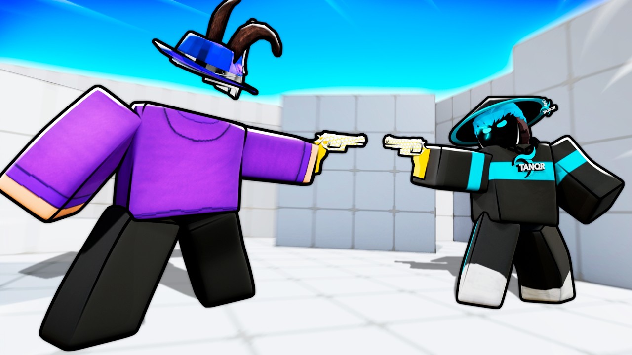 REVOLVER ONLY in Roblox Rivals.. - YouTube