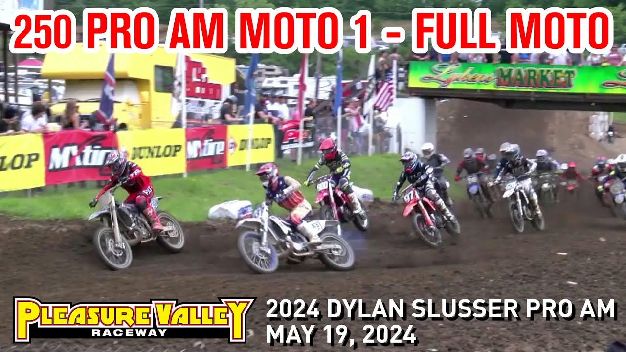 250 Pro Am Moto 1 - FULL MOTO - '24 Dylan Slusser Pro Am at PVR - YouTube