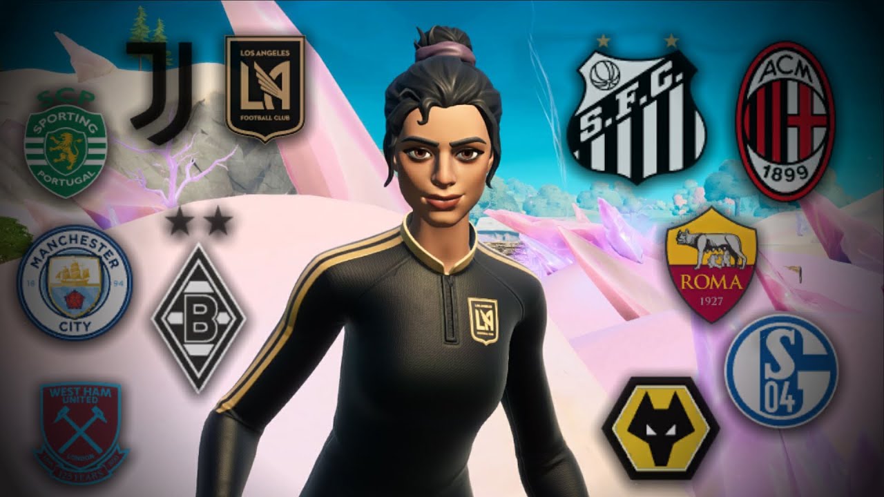 FORTNITE PITCH PATROLLER New Soccer Skin Victory - YouTube