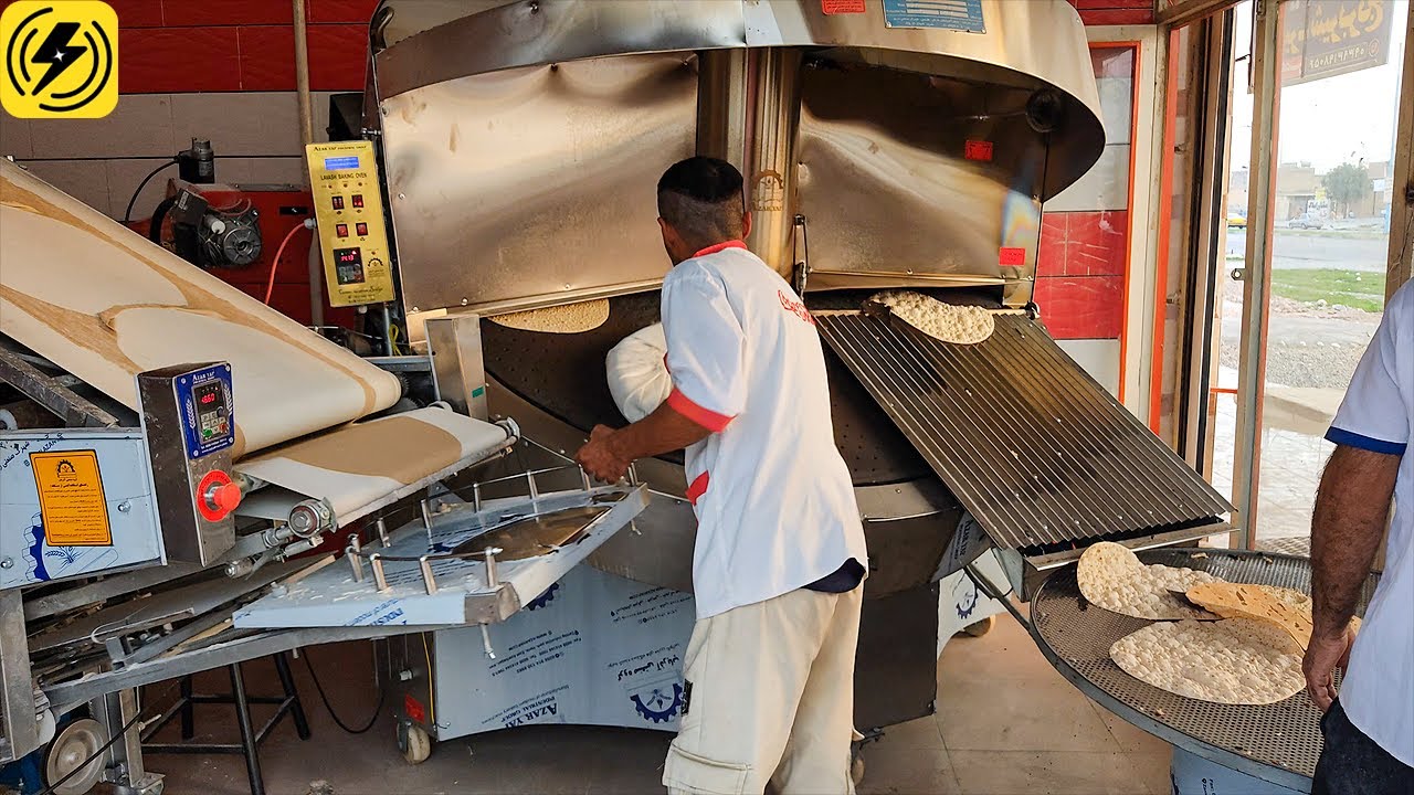 YUFKA Machine Bread Bakery Tour - YouTube