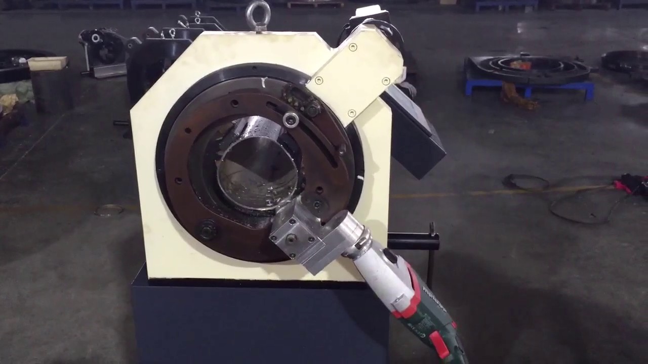 OSK 170,ORBITAL PIPE CUTTER,AUTOMATIC - YouTube