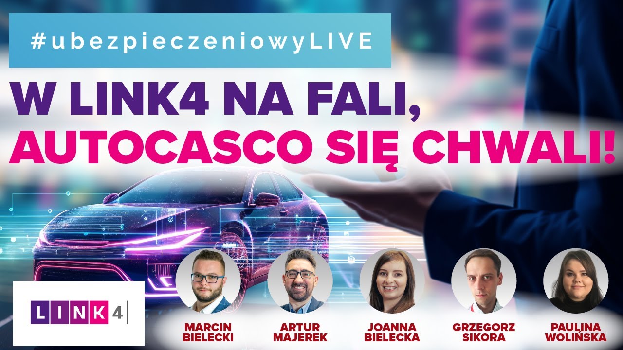 W LINK4 na fali, AutoCasco się chwali! 🚘 LIVE 20.02.2024 - YouTube