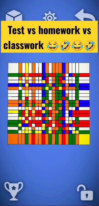 Test vs homework vs classwork 😂🤣😂🤣#support #rubikscube #viral - YouTube