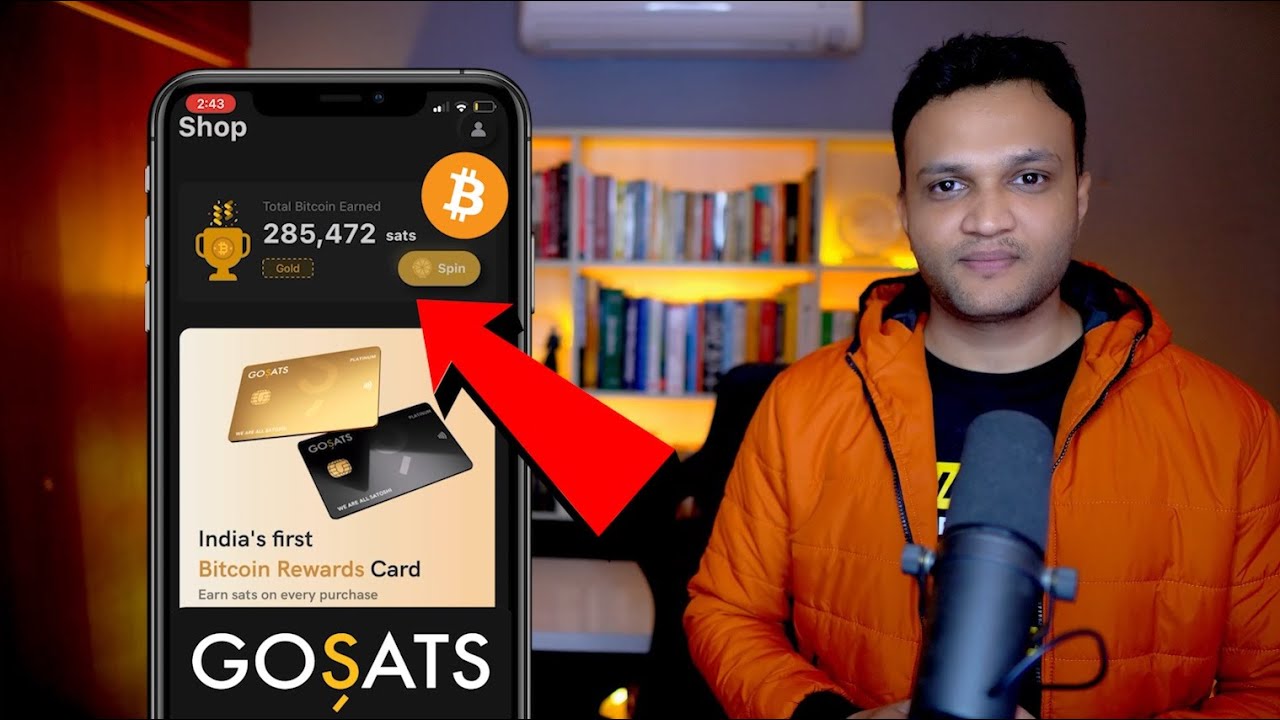 How to use GoSats App & Earn free Bitcoin - YouTube