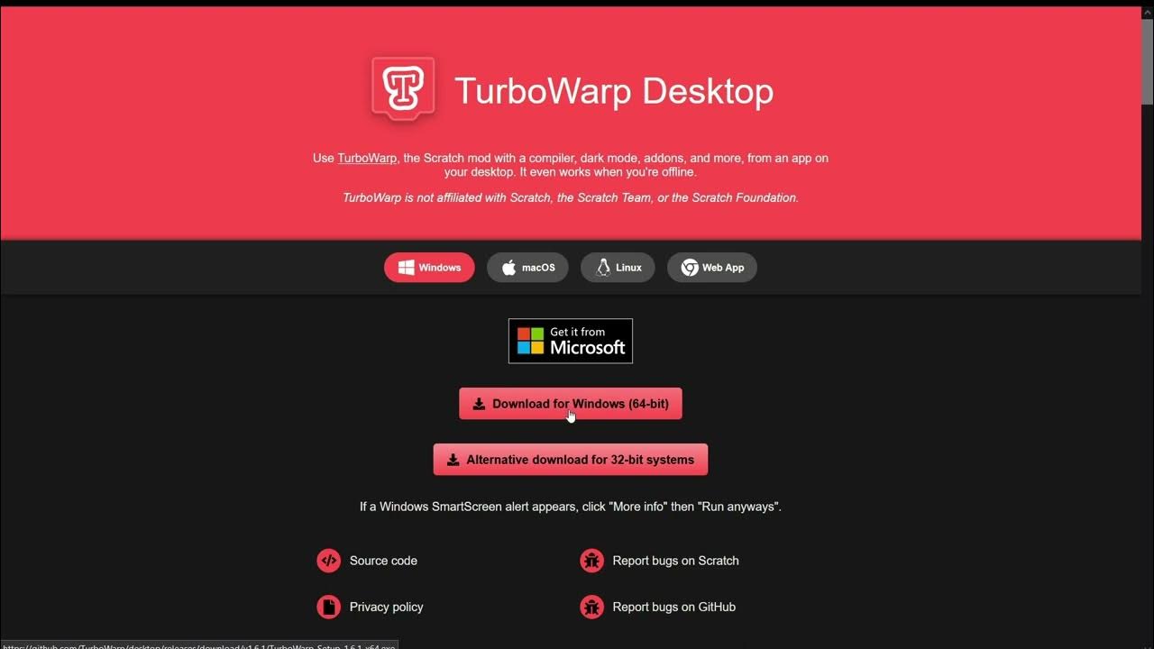 Hot to get TurboWarp on Scratch (Tutorial) - YouTube