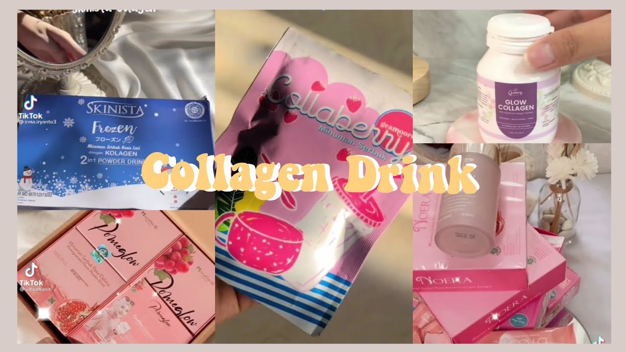 Racun Tiktok Skincare Collagen Drink Viral Tiktok - YouTube
