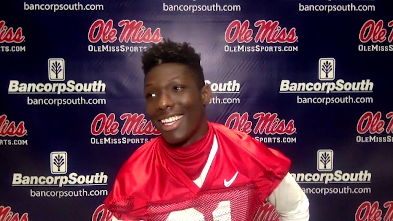 Ole Miss DB A.J. Finley: September 8, 2020 - YouTube