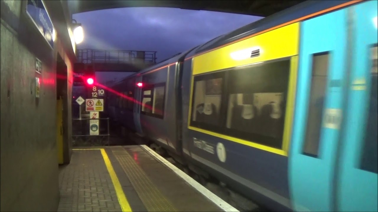 Evening Trains at Ashford International Station, 28th January 2018 ...