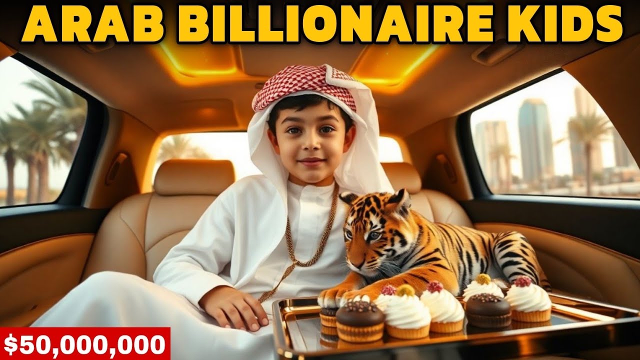Lifestyle of Arab Billionaire Kids That Shocked The entire World - YouTube