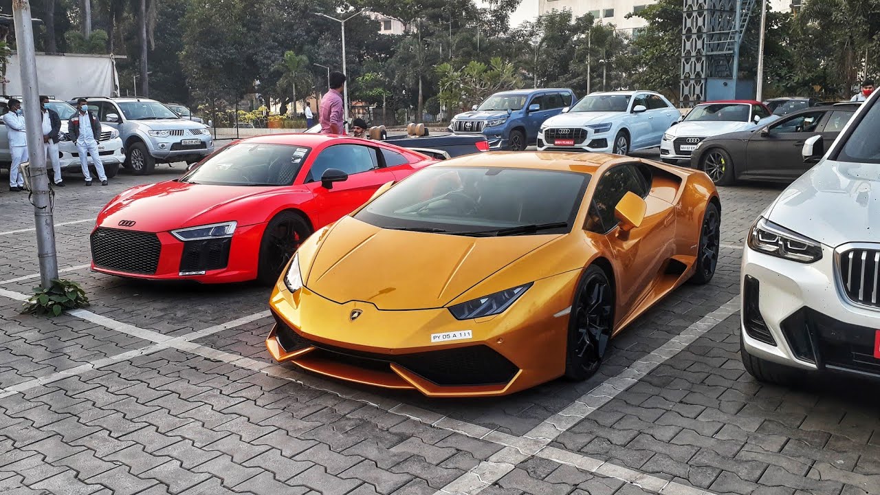 Republic Day Ride with @throttle9775 Supercars India 2022 | Lamborghini ...