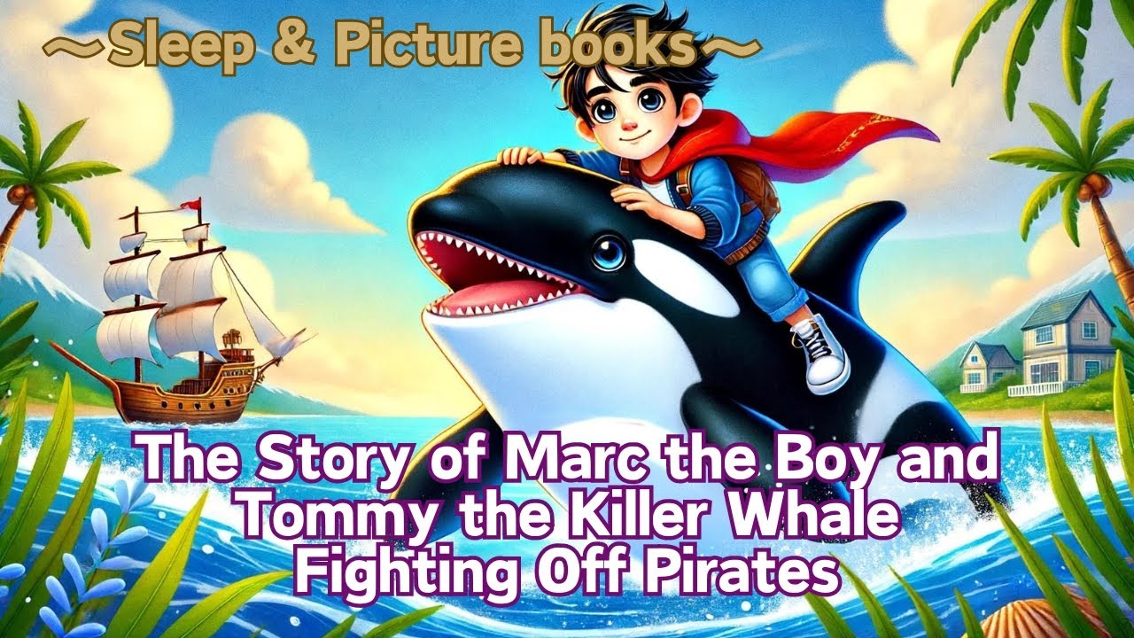 【Picture book】 The Story of Marc and Tommy the Orca #21【Story-telling ...