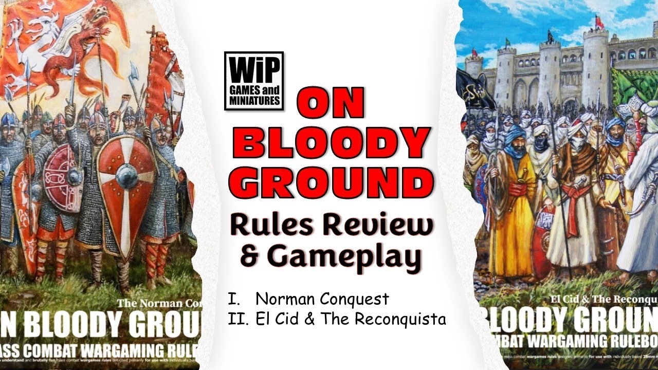 ON BLOODY GROUND - Rules Review & Gameplay - YouTube