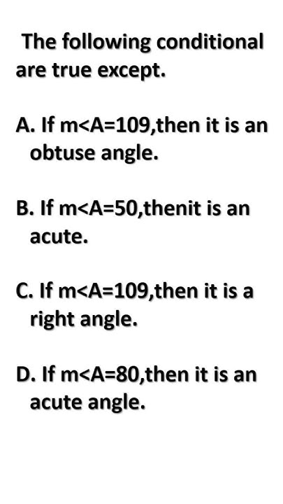The following conditional are true except#math#maths#mathematics#mathshorts#mathmath# ...