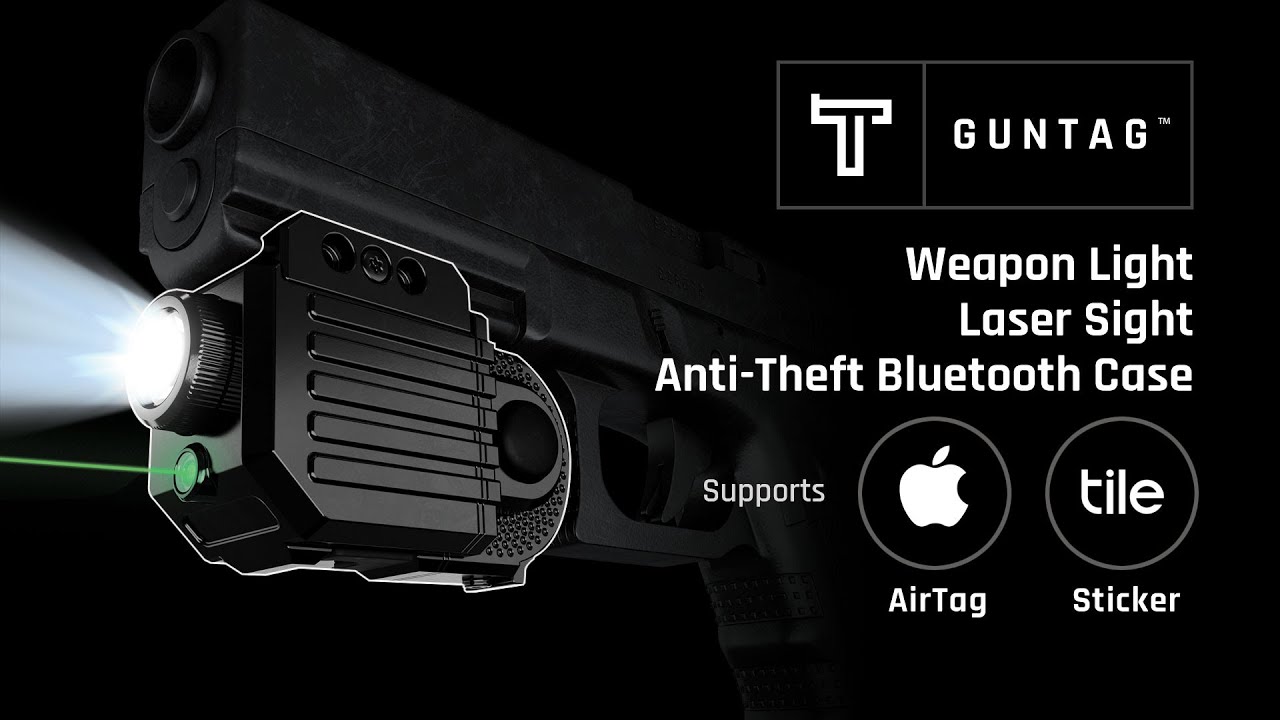 GunTag: Tactical lights, laser sight, and anti-theft/loss Bluetooth ...
