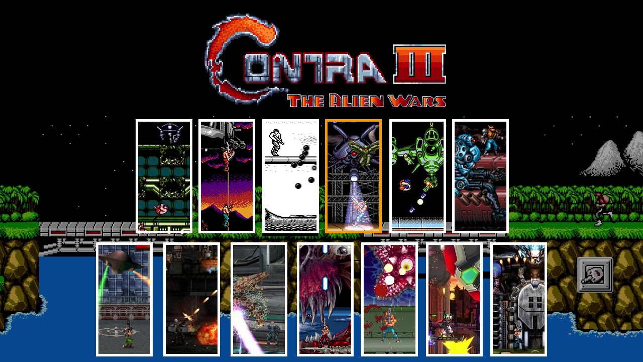 Contra Series - All Boss Fight Theme (OST/BGM/Soundtrack) - YouTube