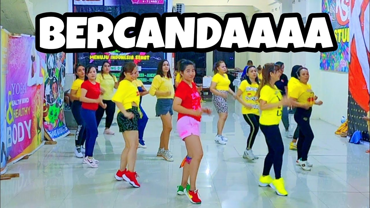 BERCANDA | TIKTOK VIRAL | SENAM KREASI | CHOREO ZIN CHICIE - YouTube