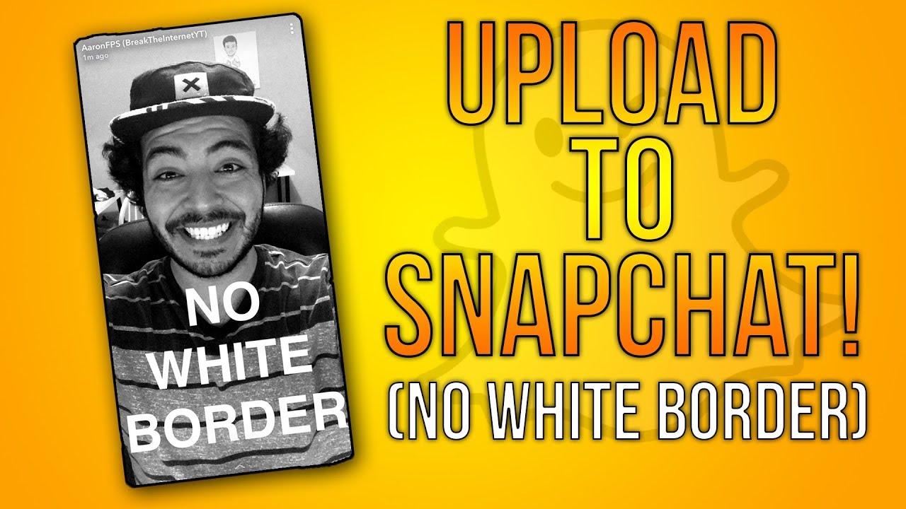 How To Upload To Snapchat WITHOUT White Memories Border Snapchat how-to-upload-to-snapchat-without-white-memories-border-snapchat