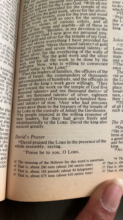 Let’s Read Together ️ Holy Bible page 241 1st Book of Chronicles | NIV | Pause to Read ️ - YouTube