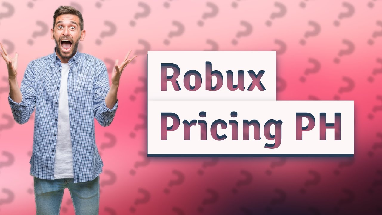 How much is 1 Robux in the Philippines? - YouTube