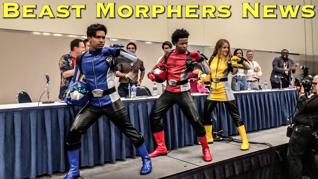 POWER RANGERS Beast Morphers New Cast Announcement - YouTube