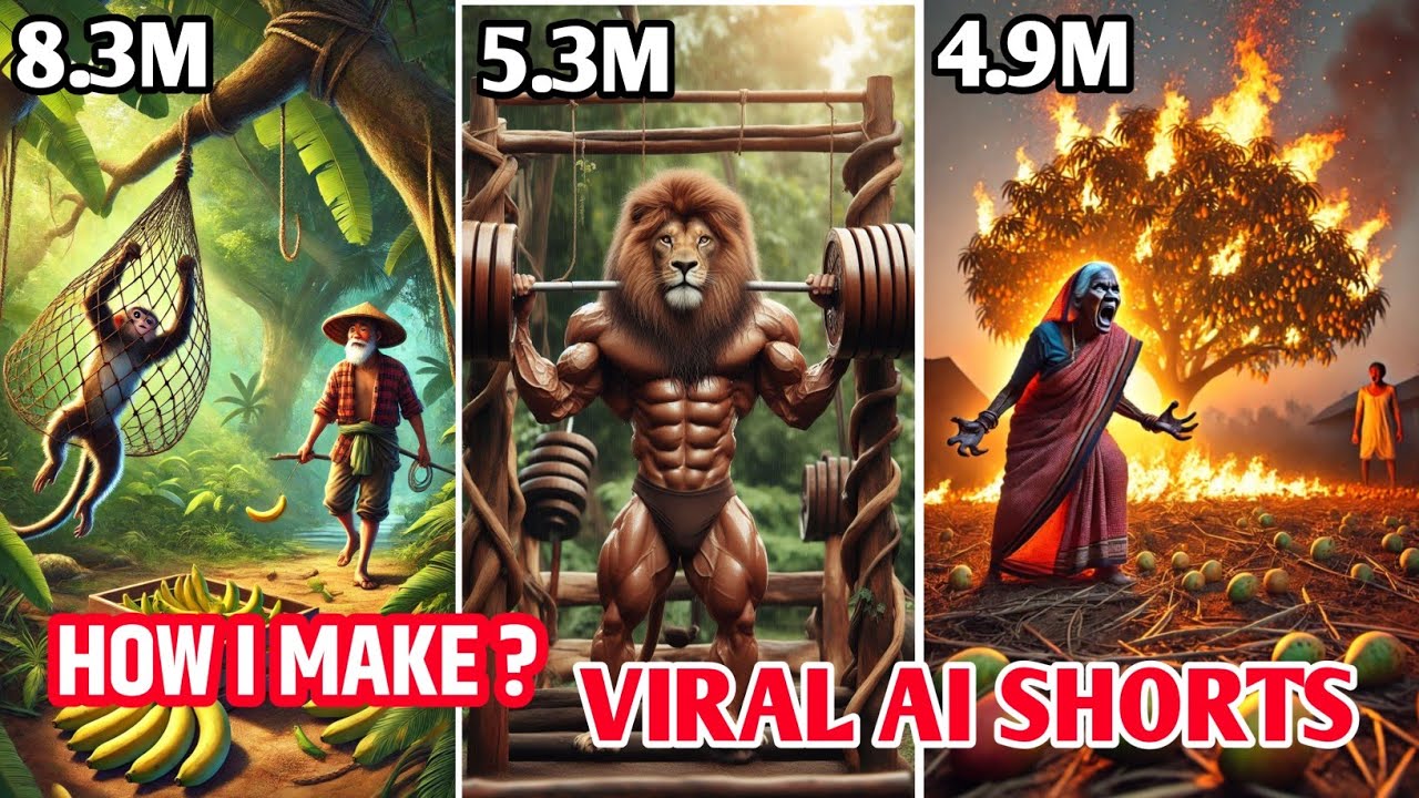 How I Make Viral Ai Shorts In 2025 | Create Unlimited Ai Shorts Free ...