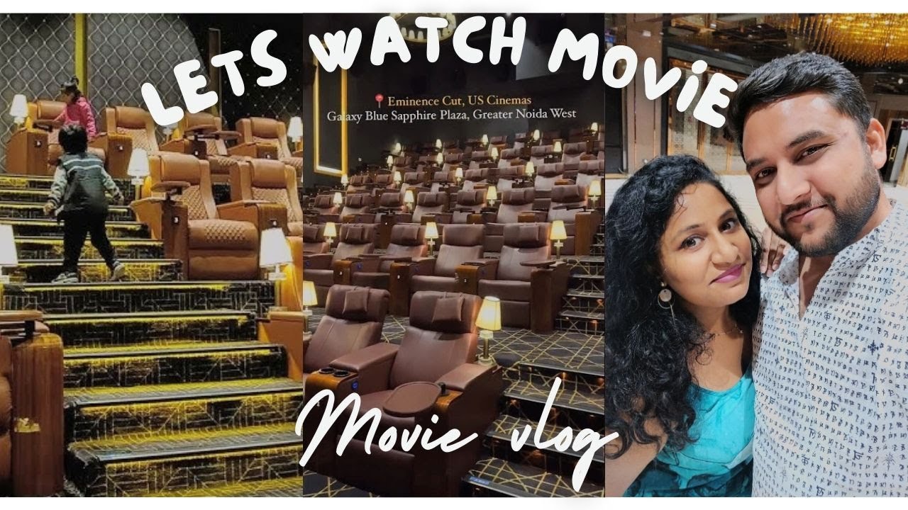 Movie Night at Greater Noida West's Blue Sapphire Mall || Movie Vlog🎥🍿 ...