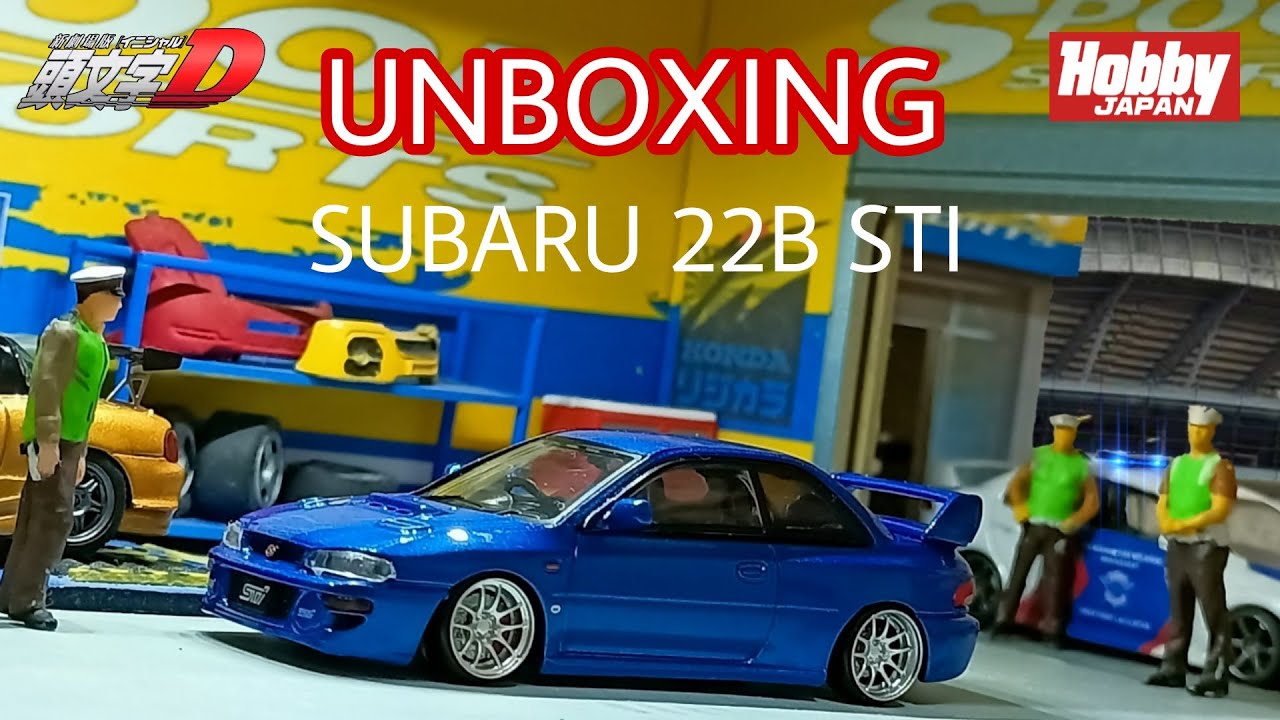SUBARU IMPEREZA 22B STI HOBBY JAPAN | BUNTA FUJIWARA INITIAL D ...