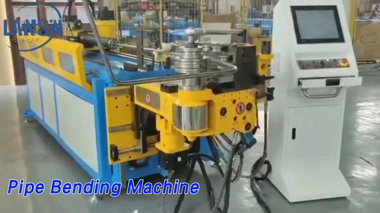 Pressure Booster Pipe Bending Machine R200 4kw For Exhaust Tube - YouTube