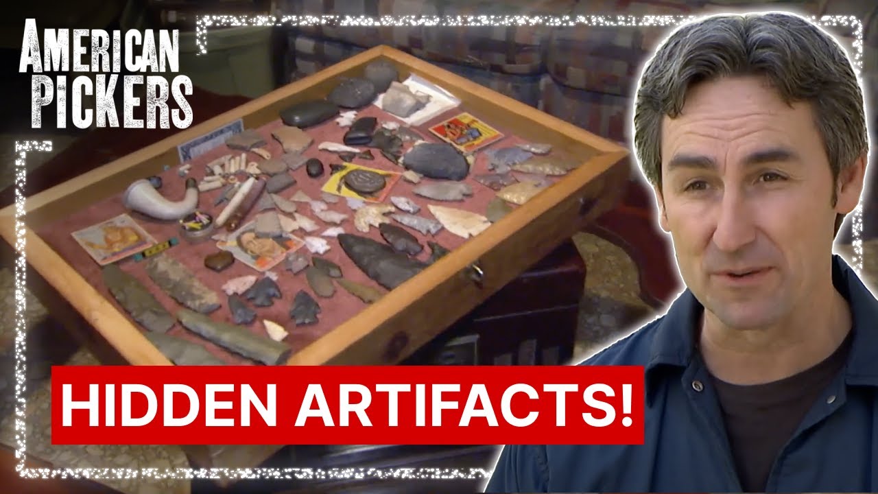 Discovering Rare Hidden Artifacts | American Pickers - YouTube