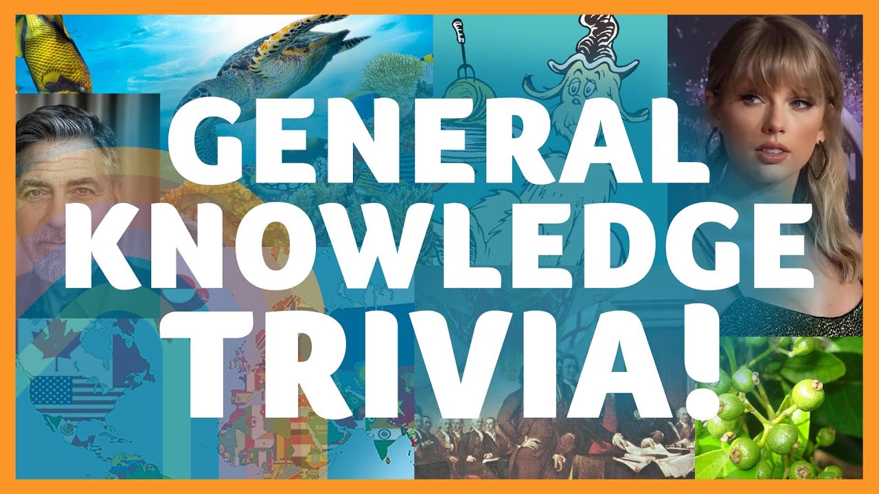 TRIVIA CHALLENGE! Test your General Knowledge with this quiz - YouTube