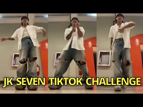 OMG Jungkook does Seven Dance Challenge on Tik Tok in New York JK New ...