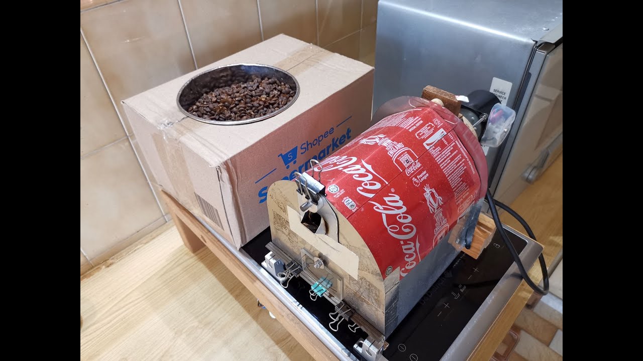 Coffee Roasting Take 4 DIY Roaster V2 - YouTube