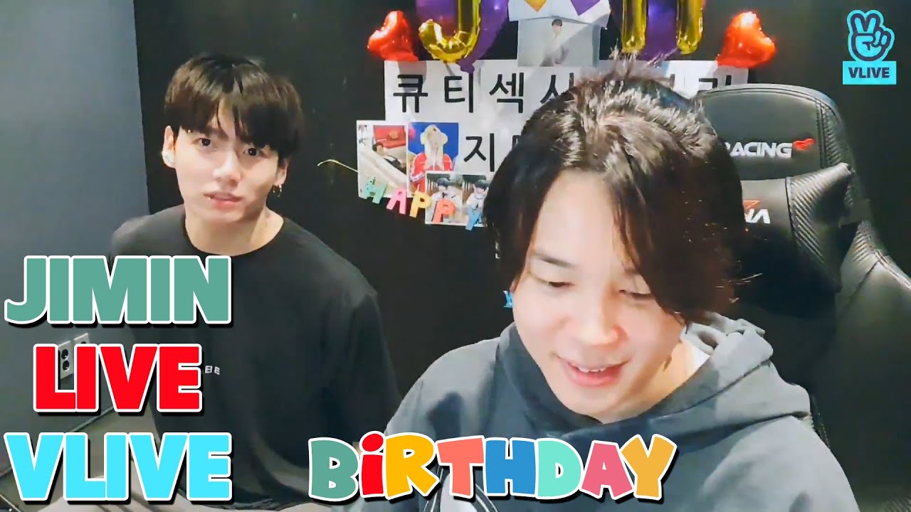 [ENGSUB] JIMIN LIVE VLIVE | JIMIN BIRTHDAY VLIVE (2021.10.13) - YouTube