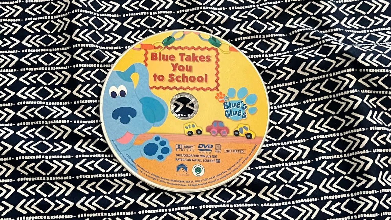 Opening to Blue’s Clues: Blue Takes You To School 2003 DVD - YouTube