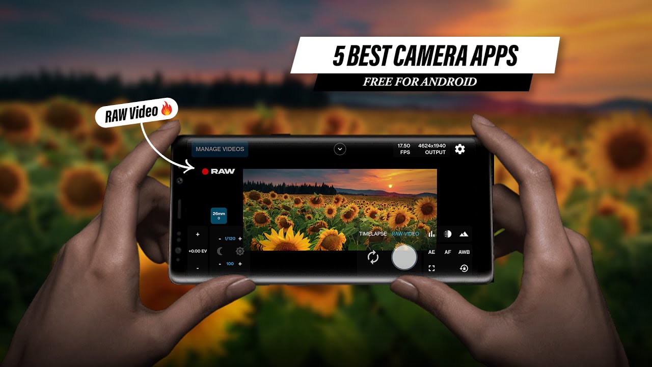 TOP 5 BEST CAMERA APP FOR ANDROID - Balaram Photography - YouTube