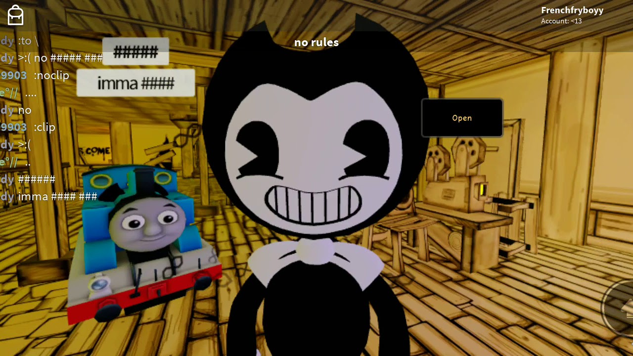 Bendy RP (HD ADMIN PERSON!!) - YouTube