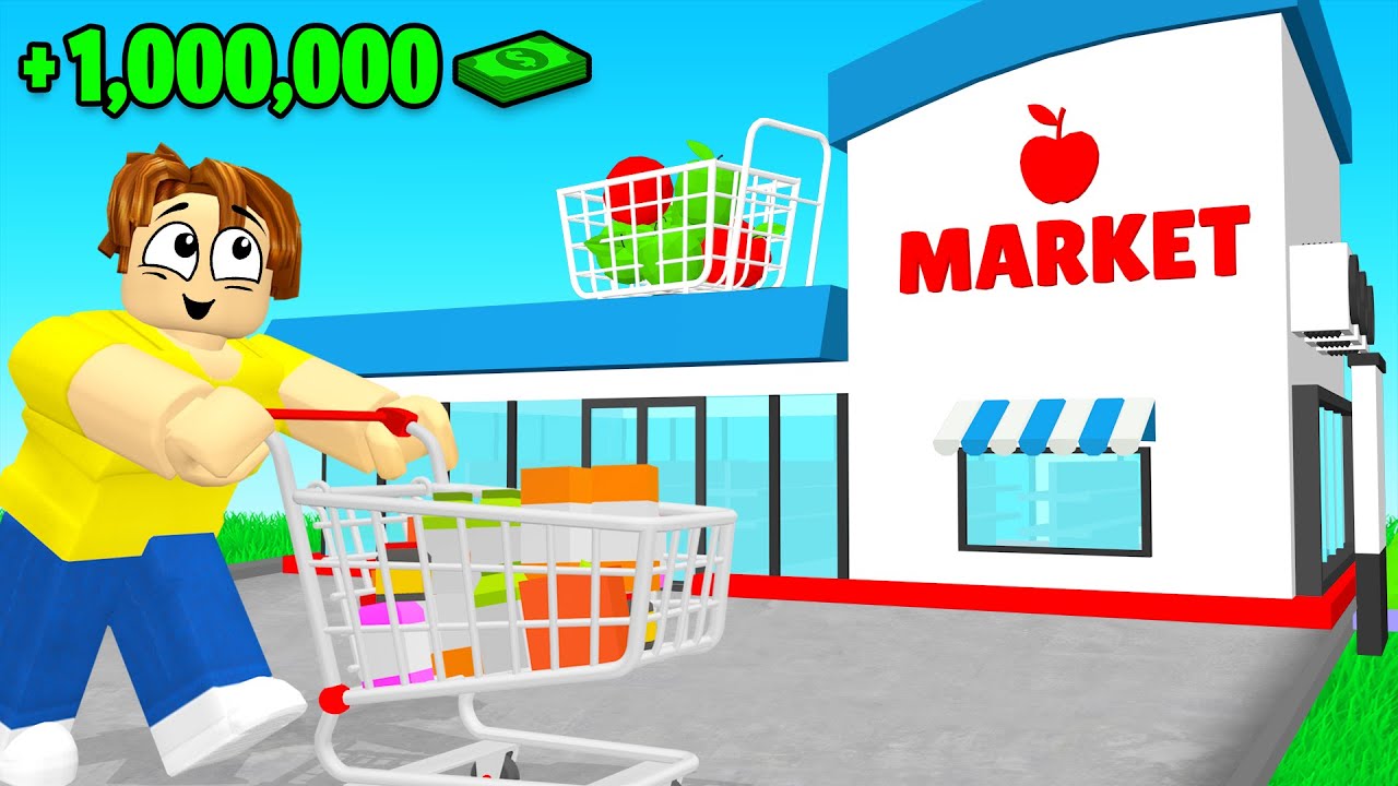BUILDING MY OWN SUPER STORE! (Roblox) - YouTube