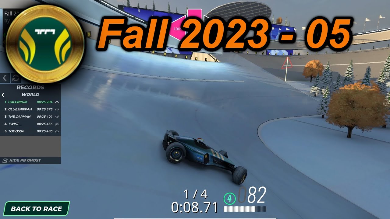 Fall 2023 - 05 Author Medal | Trackmania 2020 - GPS - WR | 2023 Fall ...