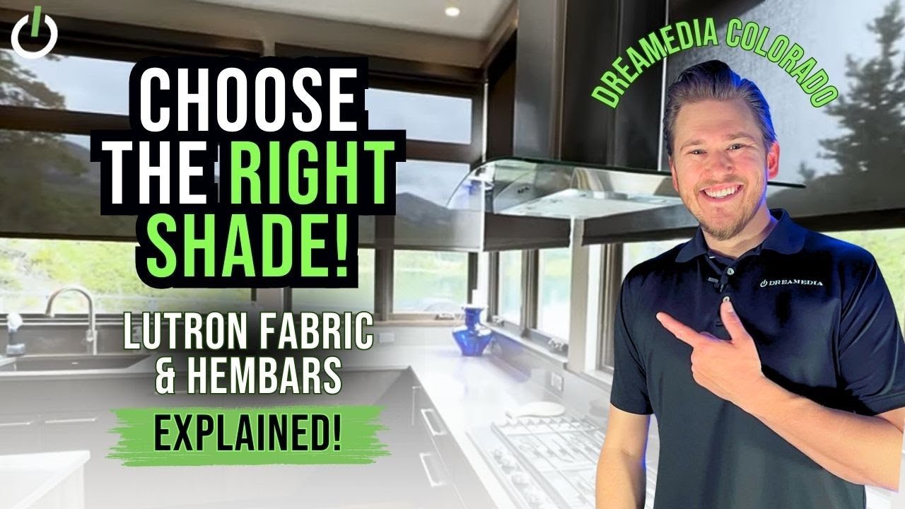 Lutron Fabric & Hembars - Choosing the Right Shading Solutions - YouTube